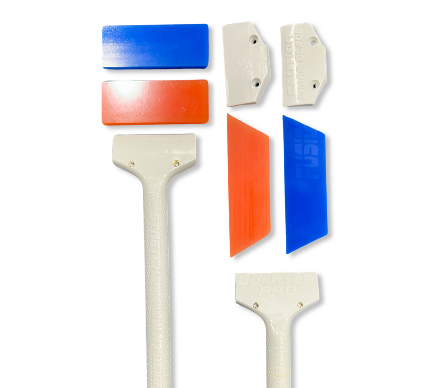 Quarter Pro Mini Squeegee Set by Fusion Tools – Detroit Tint Studio