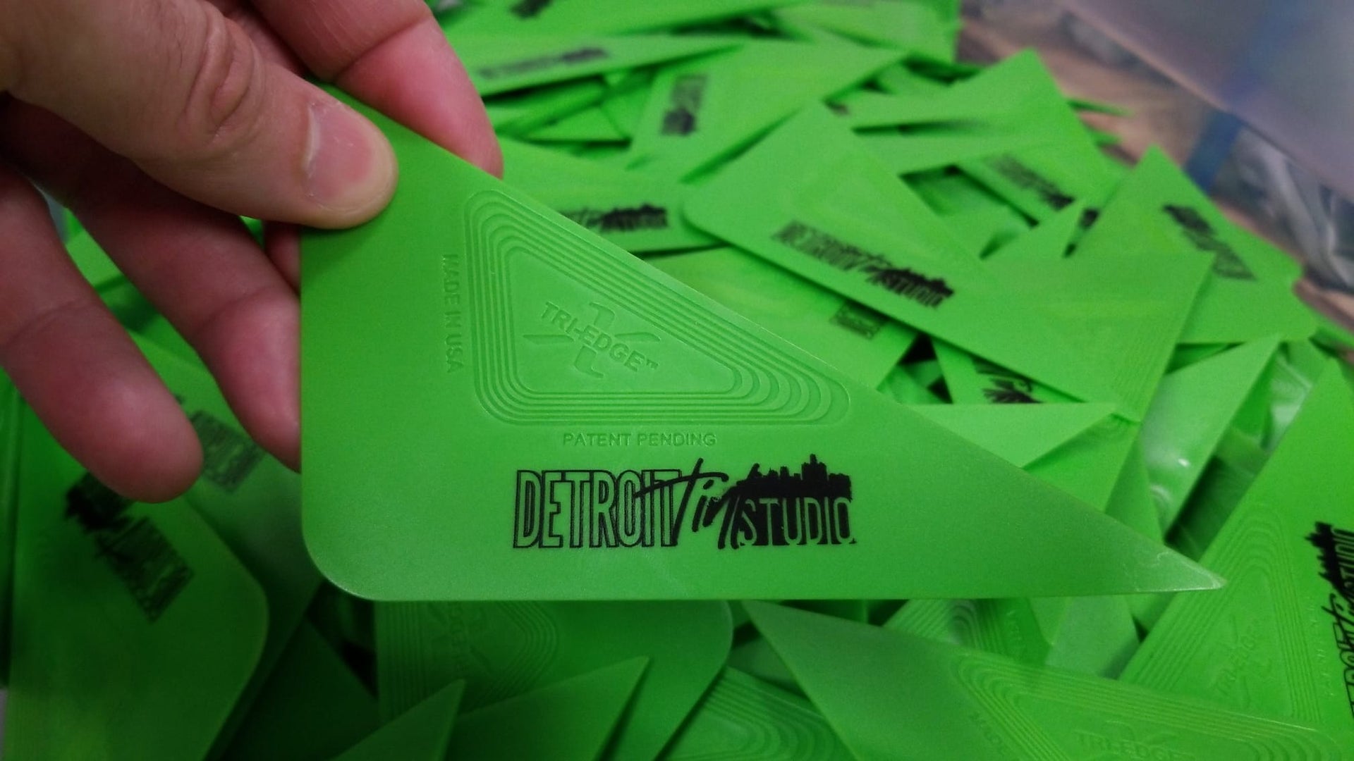 Tint Studio Tri-Edge X - Limited Edition Neon Green Tint Tool – Detroit ...